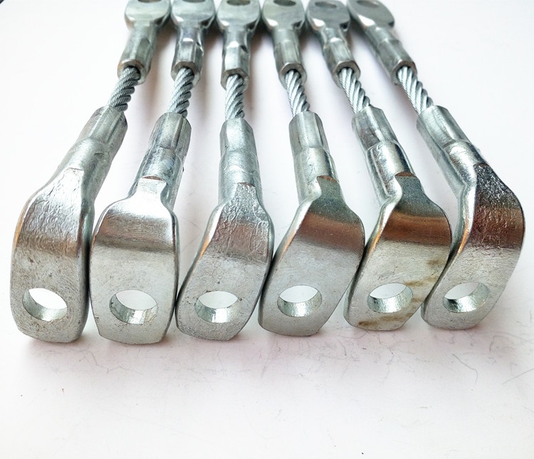 Heavy duty reinforcing steel wire rope for trailer container fixing