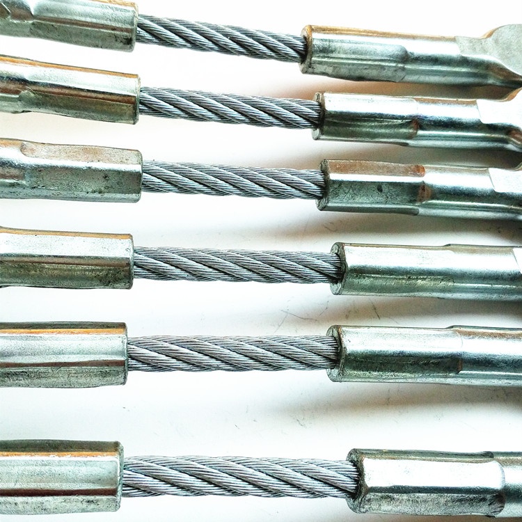 Heavy duty reinforcing steel wire rope for trailer container fixing